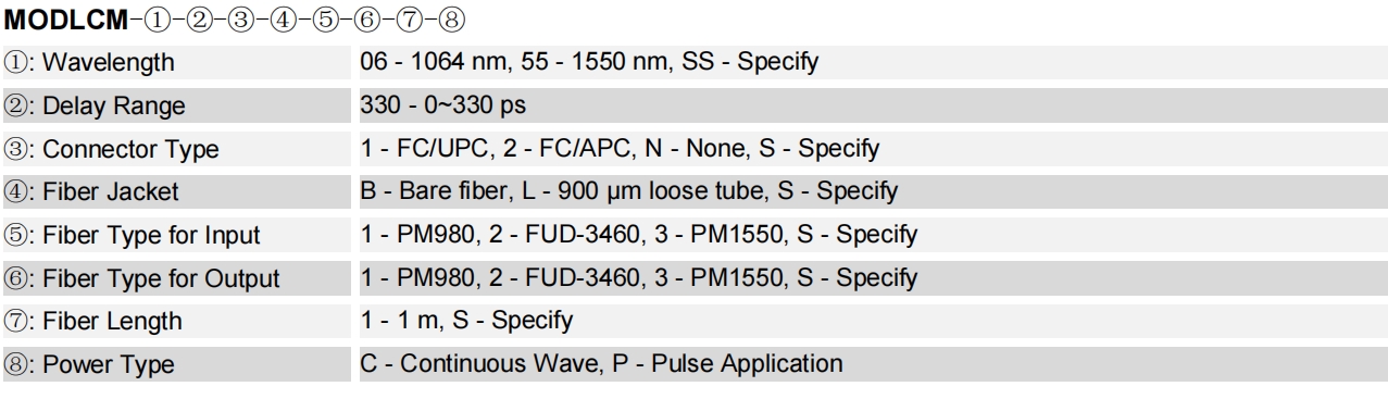 Motorized Variable Optical Delay Line